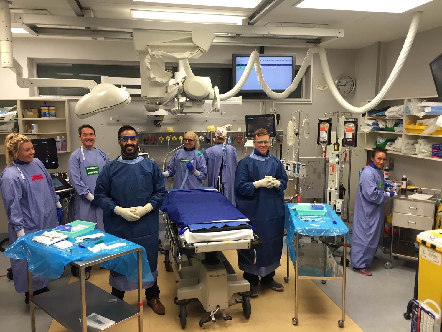 Happy Trauma Centre Staff - Anzast